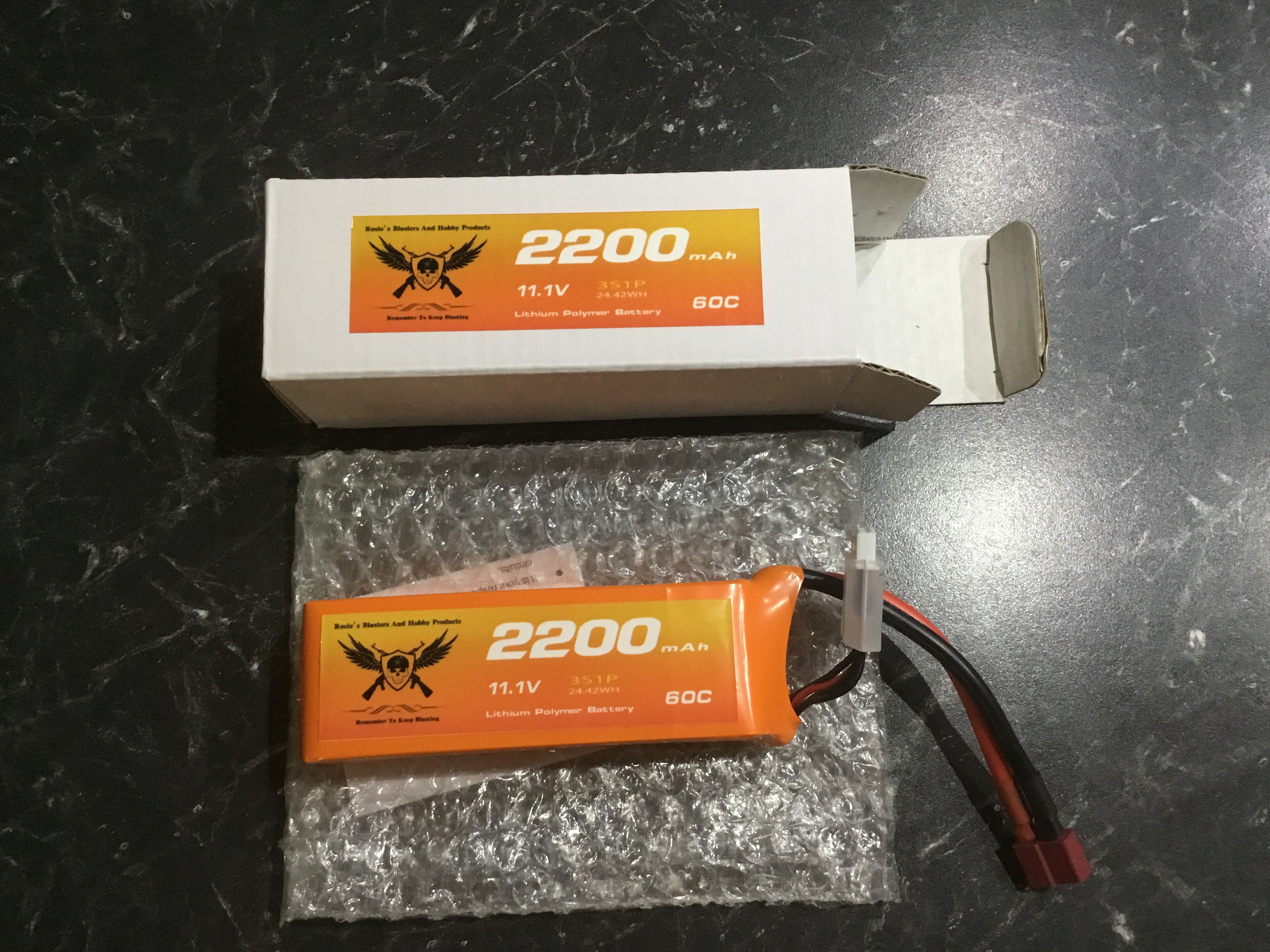 AEG Rosie’s blaster battery – Rosies blasters and hobby products